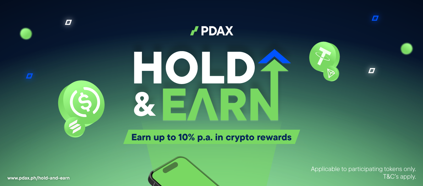 Hold and earn - PDAX